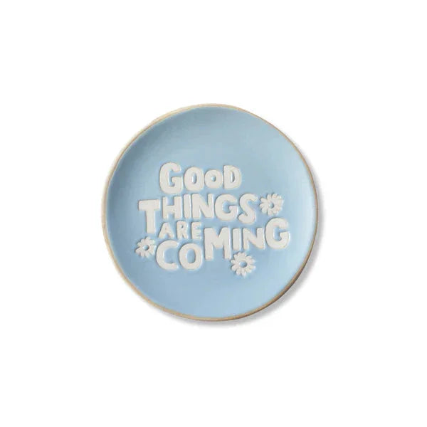 Good Things Round Stoneware Tray – Body Mind & Soul Houston