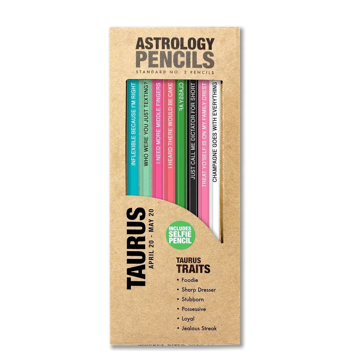 Taurus Astrology Pencil Set – Body Mind & Soul Houston